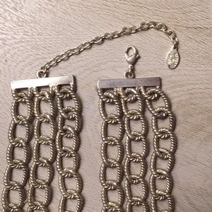 Robert Rose | Jewelry | Vintage Robert Rose 3 Tier Rhinestone Link ...